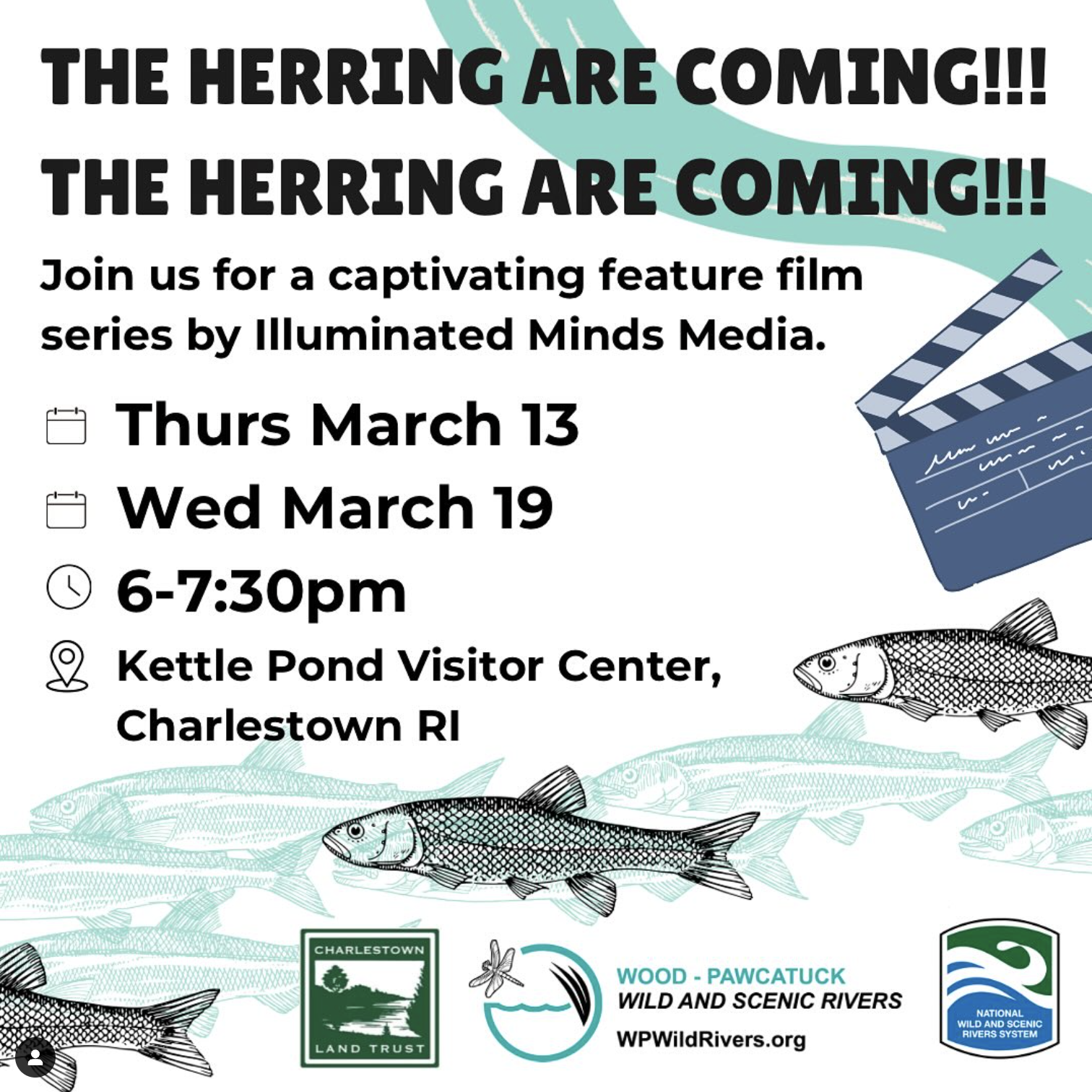 Film Screening: River Herring Migration – Charlestown Land Trust